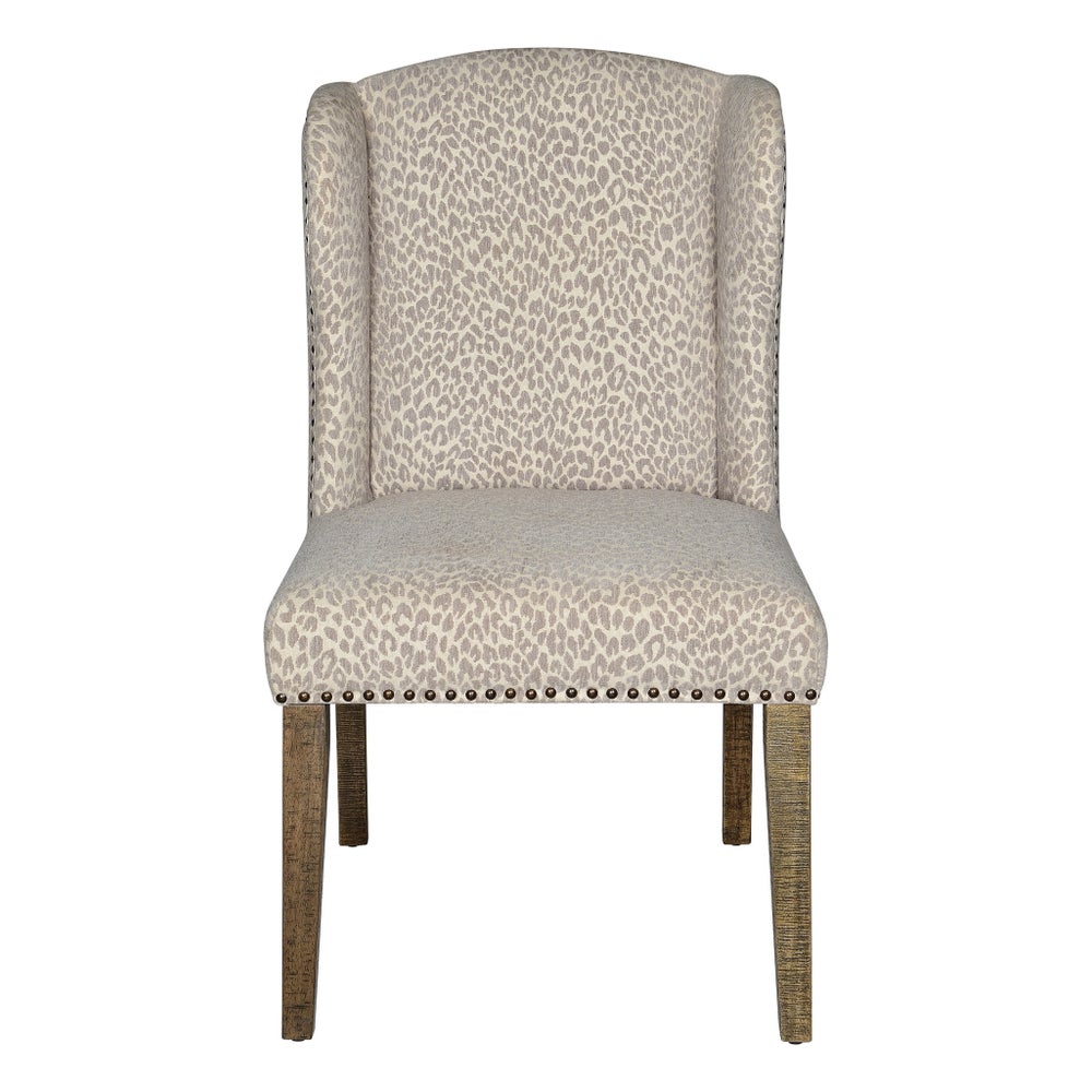 Savannah Dining Chair (Snow Leopard) – Sigman-Mills Furniture