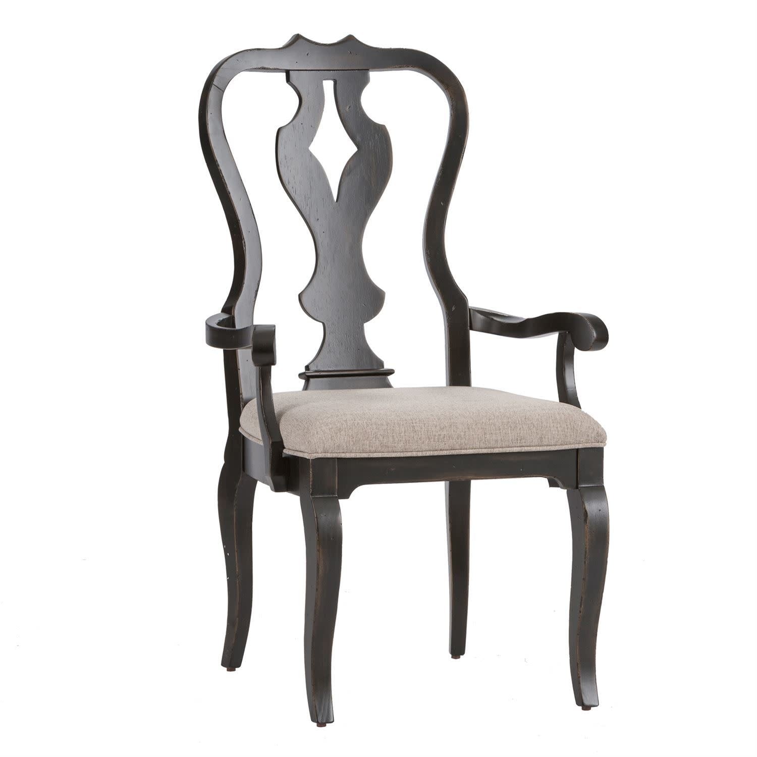 Chesapeake Splat Back Arm Chair – Sigman-Mills Furniture
