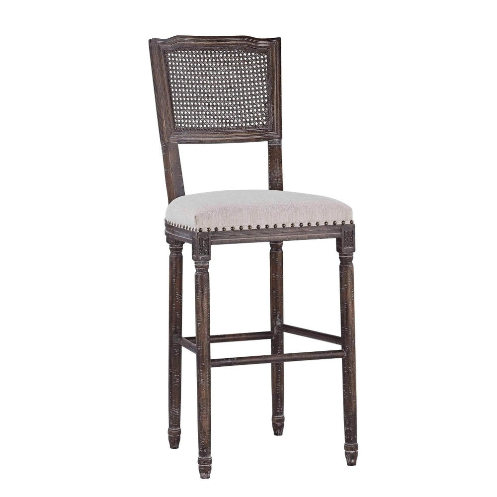 Camille Bar Stool (French Linen) – Sigman-Mills Furniture