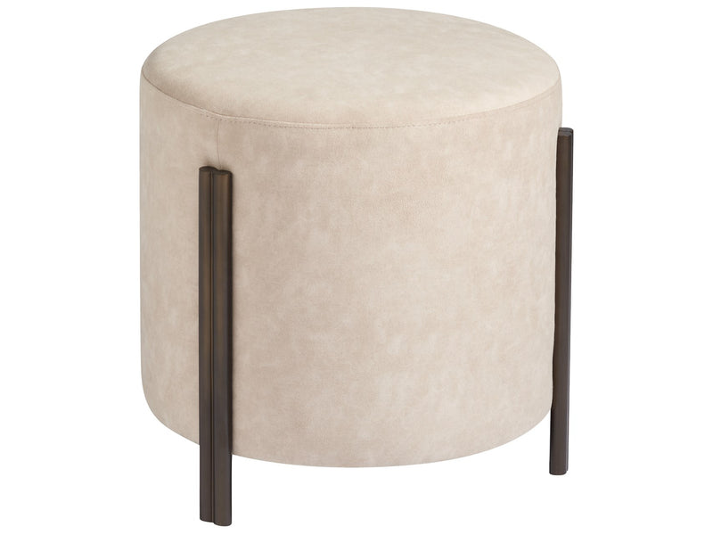 Modern - Bergman Scatter Stool -Dreamz Sand – Sigman-Mills Furniture
