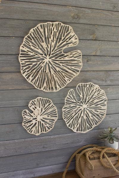 Set Of Three Hand Made Paper Discs Wall Art – Sigman-Mills Furniture
